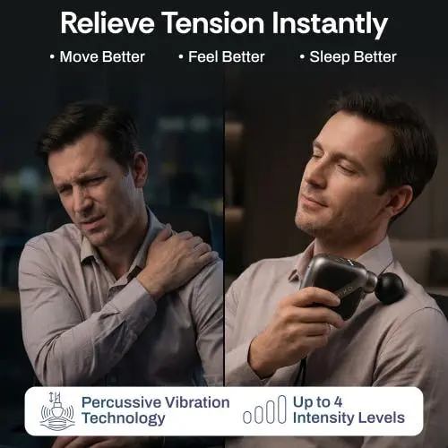 MIKO Pulse Go Pocket Massage Gun For Targeted Muscle Relief