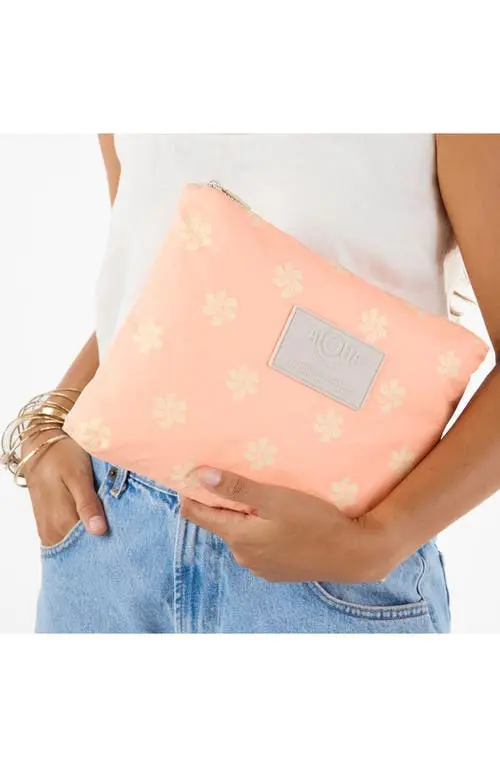 ALOHA COLLECTION Mid Casa Gardenia Zip Pouch