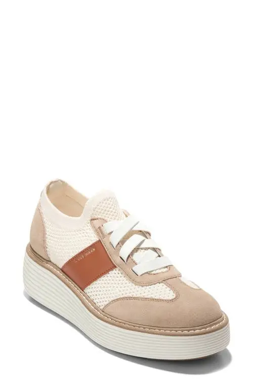 Cole Haan Riginalgrand Max Stitchlite™ Platform Sneaker - Tuscan Sand/auburn