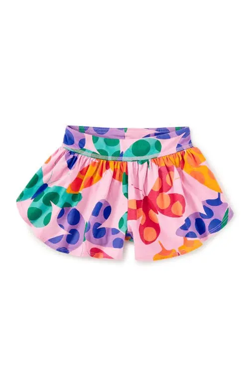 TEA COLLECTION Sporty Petal Shorts - Butterfly Spot