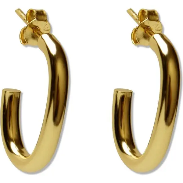 Argento Vivo U-hoop Earrings - Gold