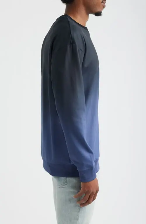 SANTO STUDIO Tempo Faded Crewneck Sweatshirt Arman Tsarukyan Edition - Black Fade