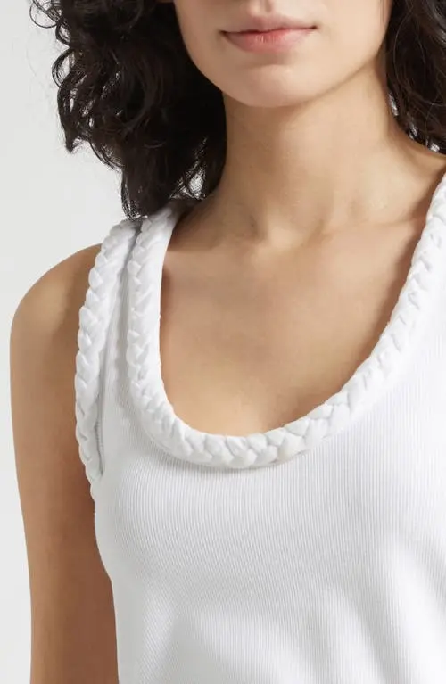 Cinq À Sept Braid Accent Tank