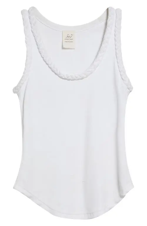 Cinq À Sept Braid Accent Tank