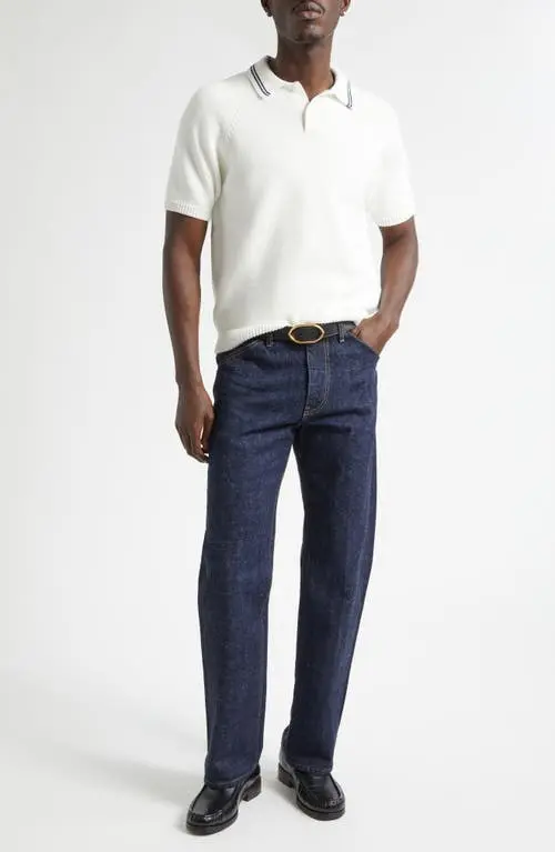 NOAH Cotton Polo Sweater