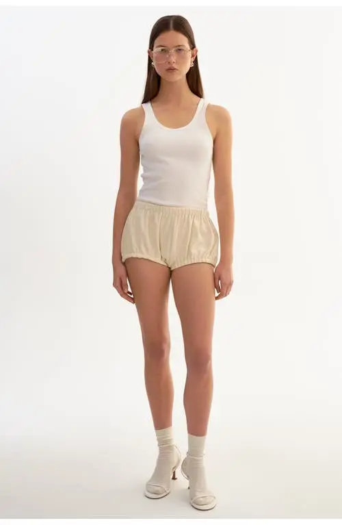 LAMARQUE Faux Suede Bloomer Shorts