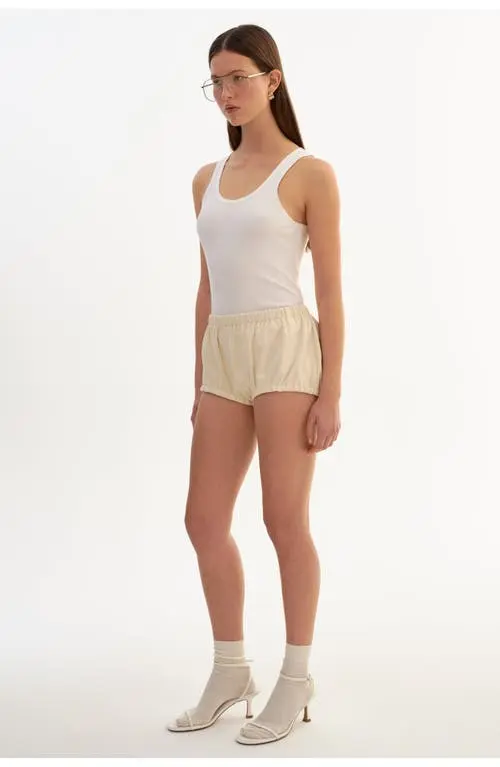 LAMARQUE Faux Suede Bloomer Shorts