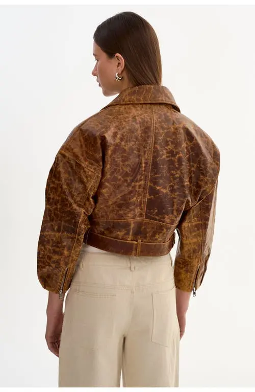 LAMARQUE Vinnie Leather Biker Jacket
