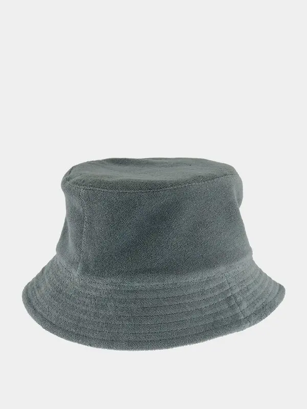 Fedeli Terry Cloth Cloche Cap - Green