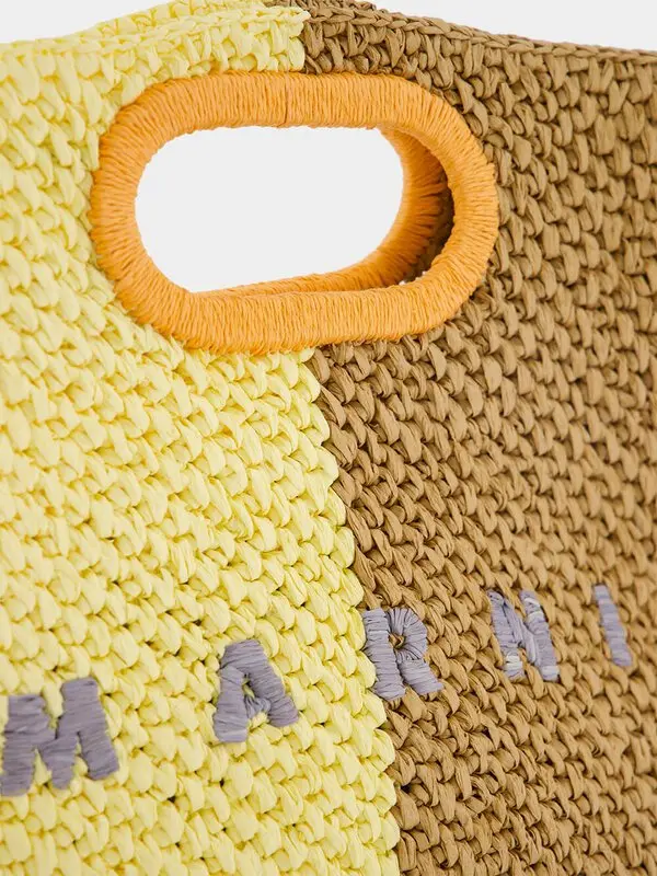 Marni Raffia Seaside Bag - Multicolour