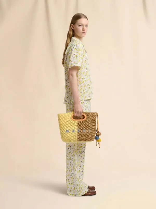 Marni Raffia Seaside Bag - Multicolour