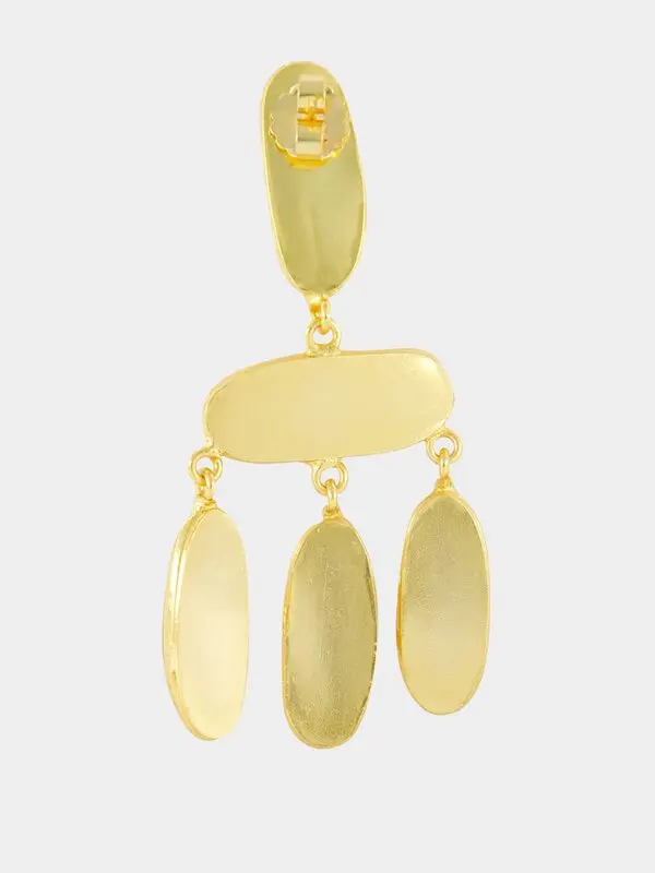 Sylvia Toledano Grace Jasper And Pearl Drop Earrings