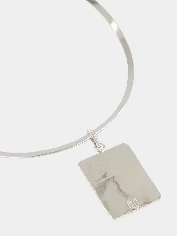 Sylvia Toledano Shield Pendant Necklace