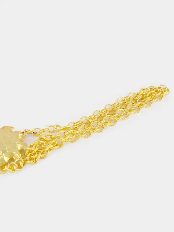Sylvia Toledano Sol Y Luna Pendant Chain Necklace