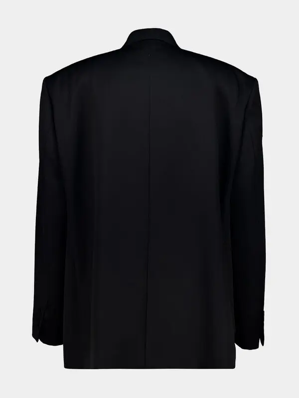 Balenciaga Double-breasted Wool Blazer