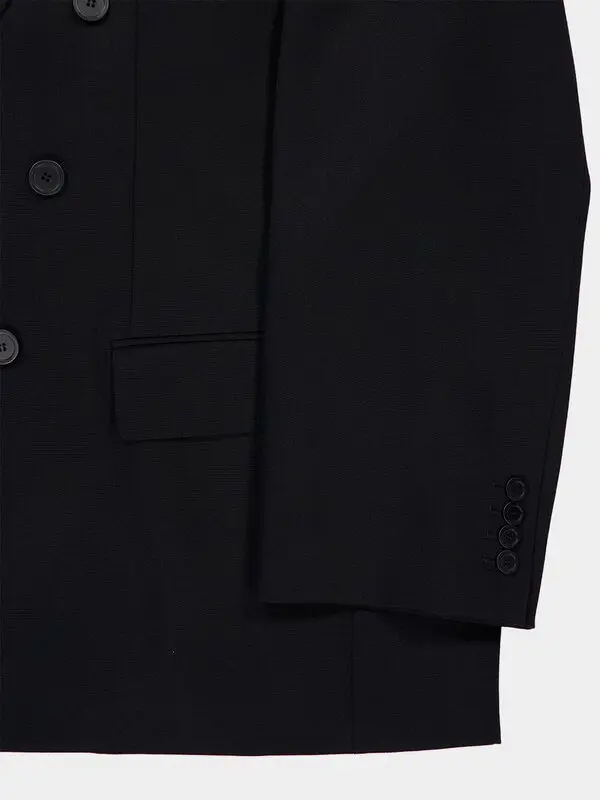 Balenciaga Double-breasted Wool Blazer