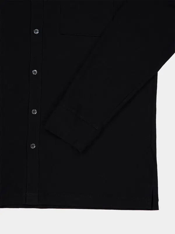 JAMES PERSE Clean Finish Cotton Jersey Shirt
