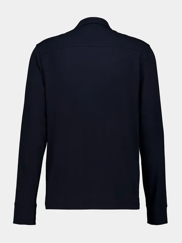JAMES PERSE Deep Clean Finish Cotton Jersey Shirt