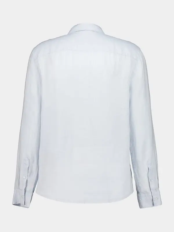 JAMES PERSE Light Classic Linen Shirt - Blue