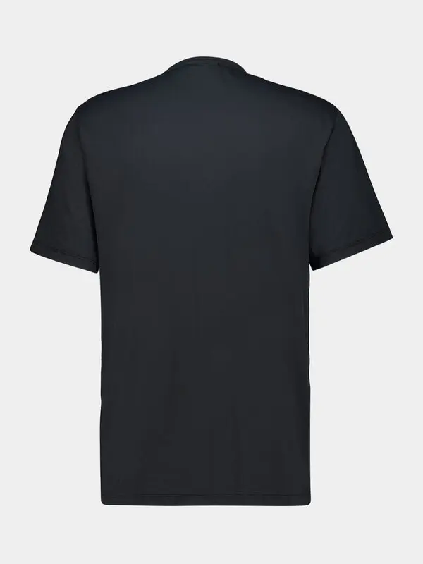 JAMES PERSE Carbon Luxe Lotus Cotton T-shirt - Black
