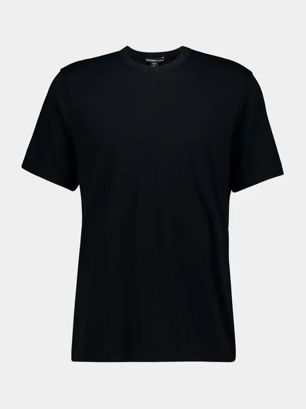 JAMES PERSE Luxe Lotus Cotton T-shirt - Black