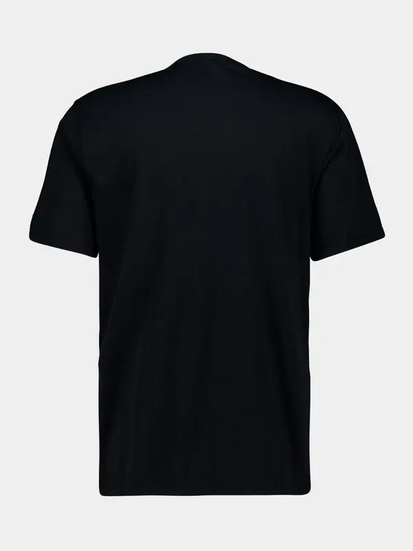 JAMES PERSE Luxe Lotus Cotton T-shirt - Black