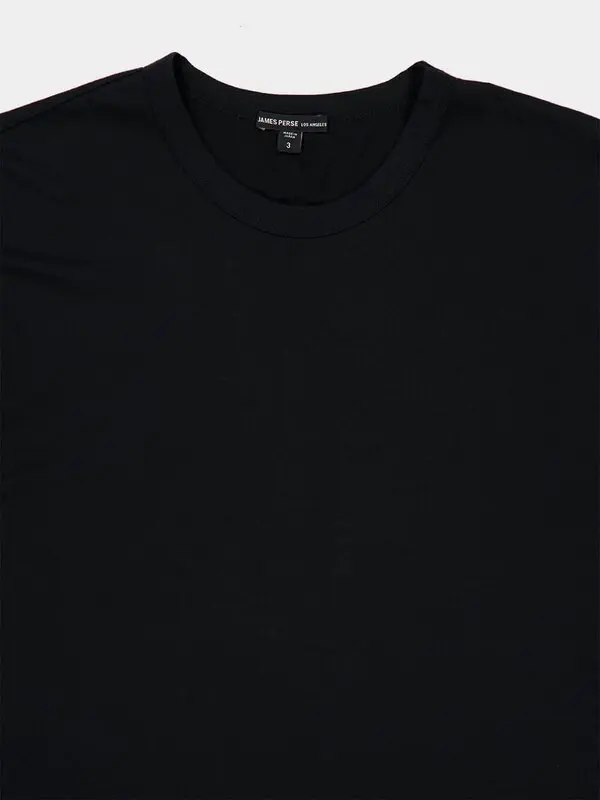 JAMES PERSE Luxe Lotus Cotton T-shirt - Black