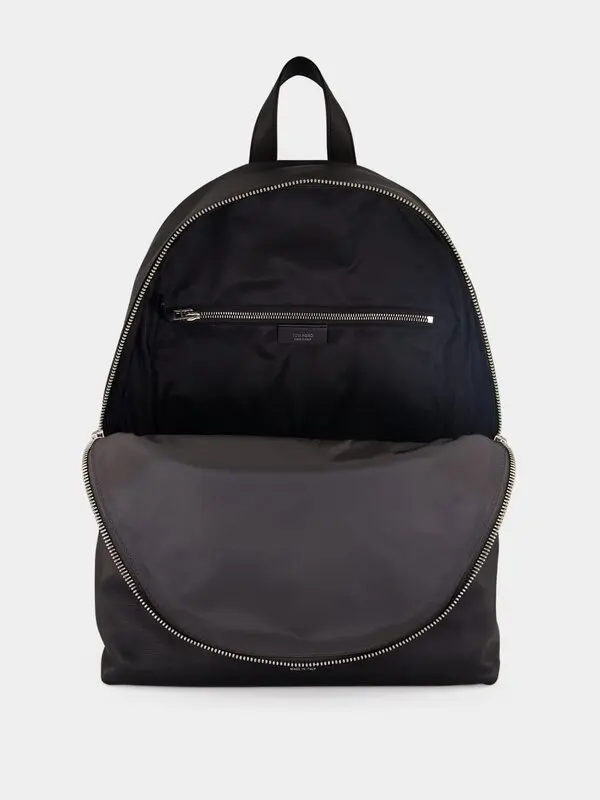 TOM FORD Calf Leather Backpack - Black