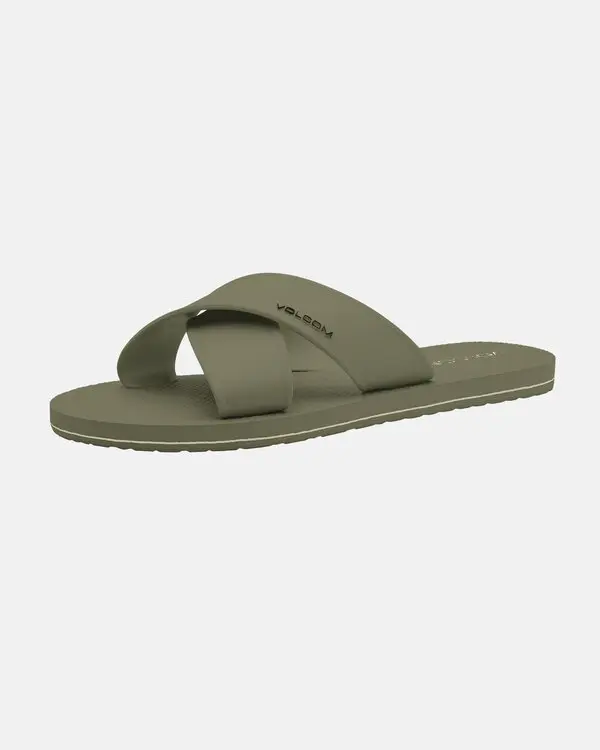 Volcom Motion Strap Sandals - Olive