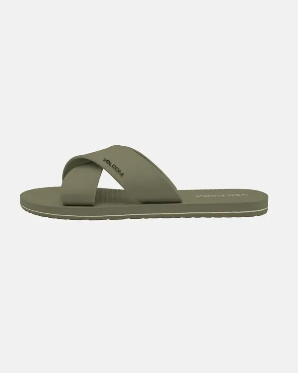 Volcom Motion Strap Sandals - Olive