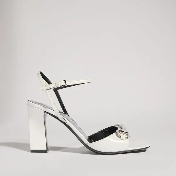 Gucci Signora Leather Sandal - White
