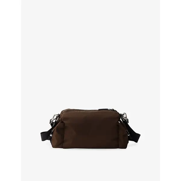 Prada Explore Re-nylon Woven Belt Bag - Brown