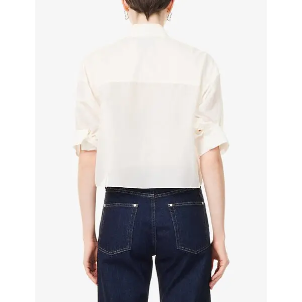 TWP Ruffled Cotton Shirt