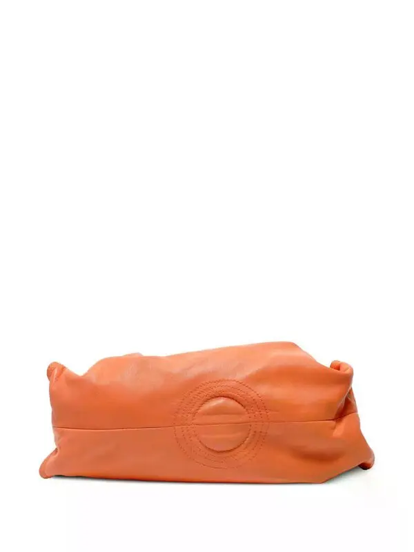 Loewe 2000s Anagram Debossed Tote - Orange