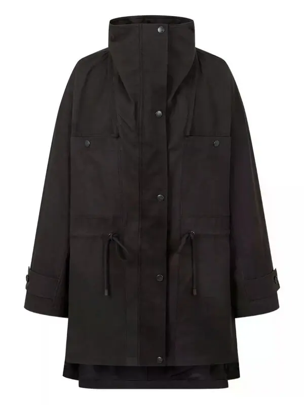 STUDIO TOMBOY Detachable Hood Coat - Black