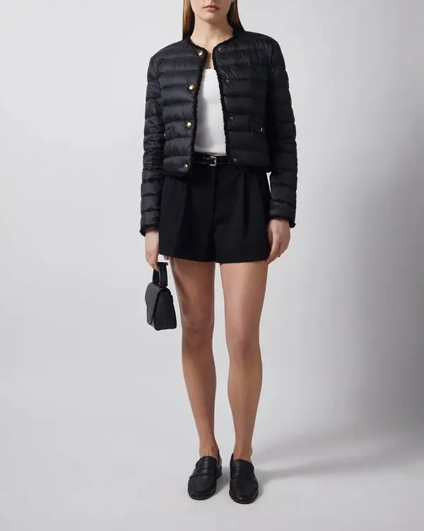 Moncler Fleurs Jacket - Black