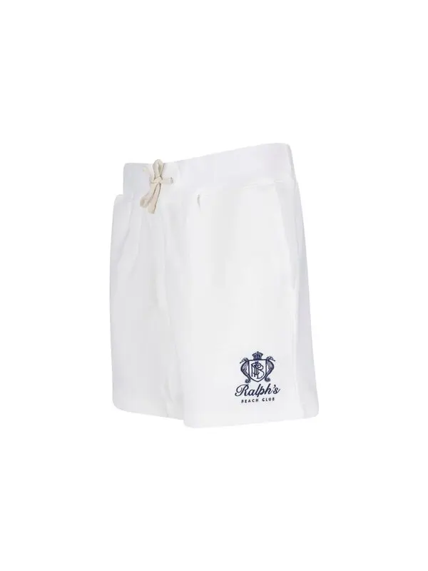 Fear Of God Sport Shorts With Logo - White