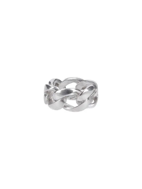 MAISON MARGIELA Maillons Ring - Silver