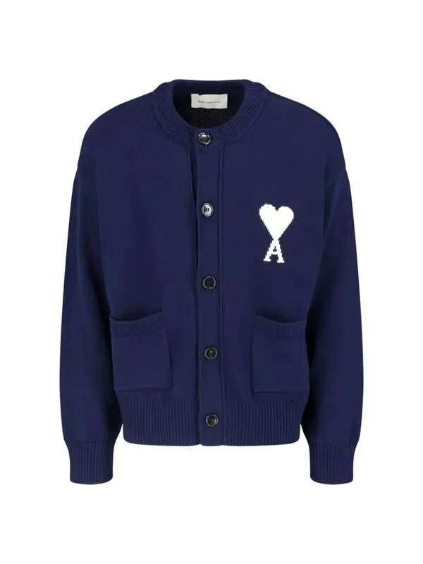 AMI Paris De Coeur Cardigan