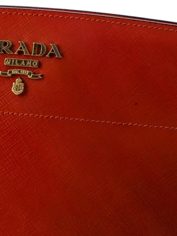 Prada Bibliotheque Saffiano Leather Crossbody Bag