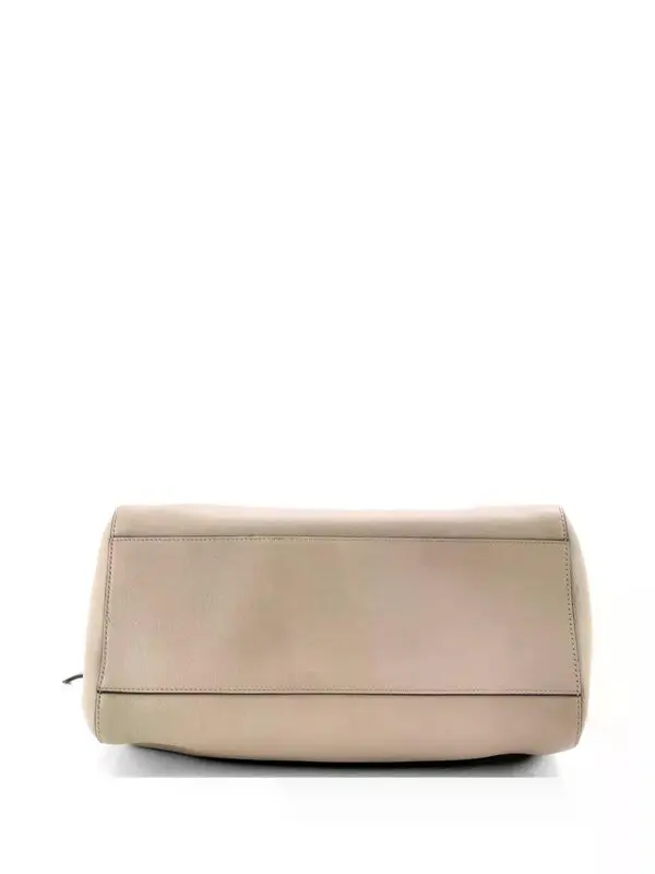 Gucci Diana Nm Bamboo Handle Boston Bag Leather Handbag - Neutrals