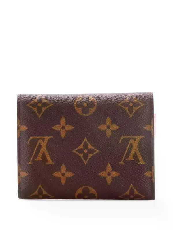 LOUIS VUITTON Victorine Wallet Monogram Canvas Small Wallets