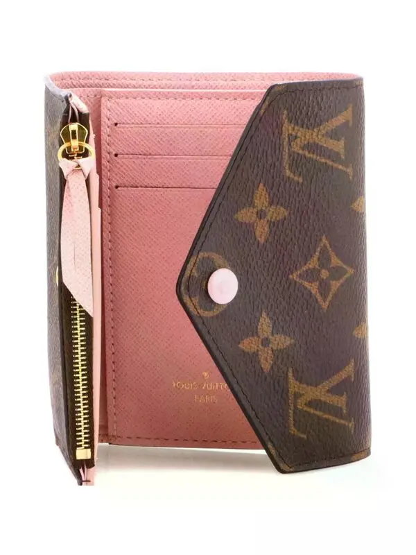 LOUIS VUITTON Victorine Wallet Monogram Canvas Small Wallets