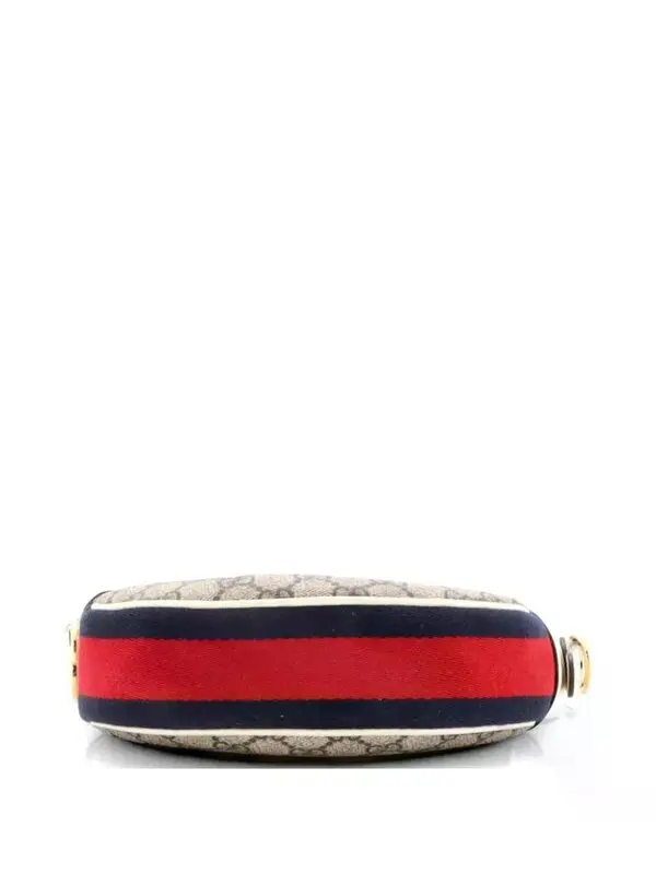 Gucci Ophidia Mini Hobo Bag Gg Coated Canvas