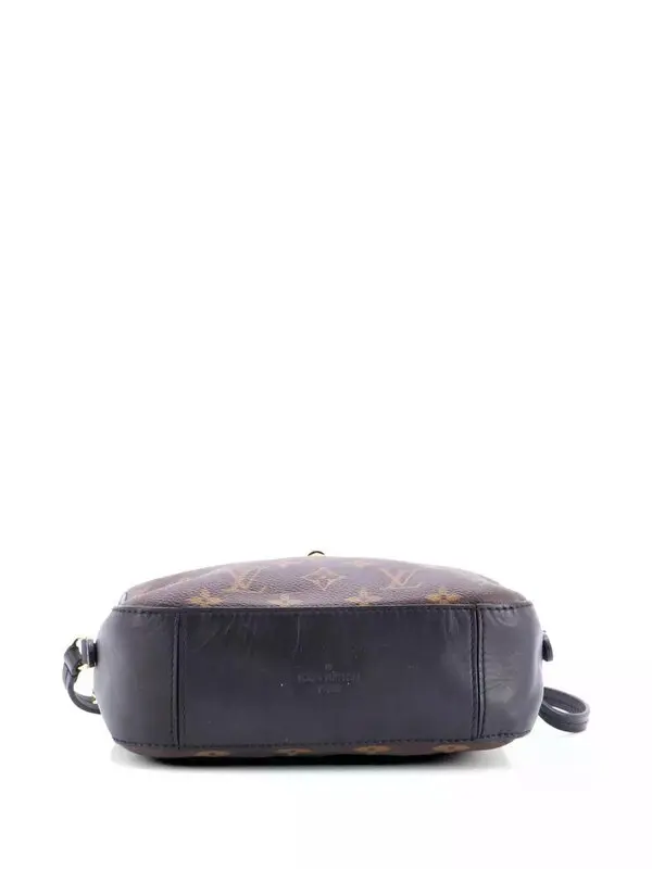 LOUIS VUITTON Saintonge Handbag Monogram Canvas With Leather - Black