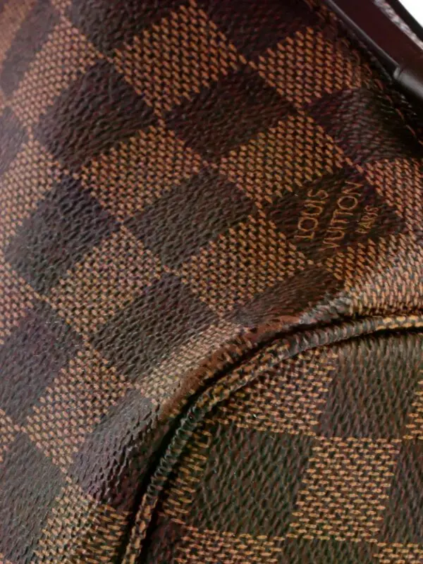 LOUIS VUITTON Neverfull Nm Damier Pm Tote Bag - Brown