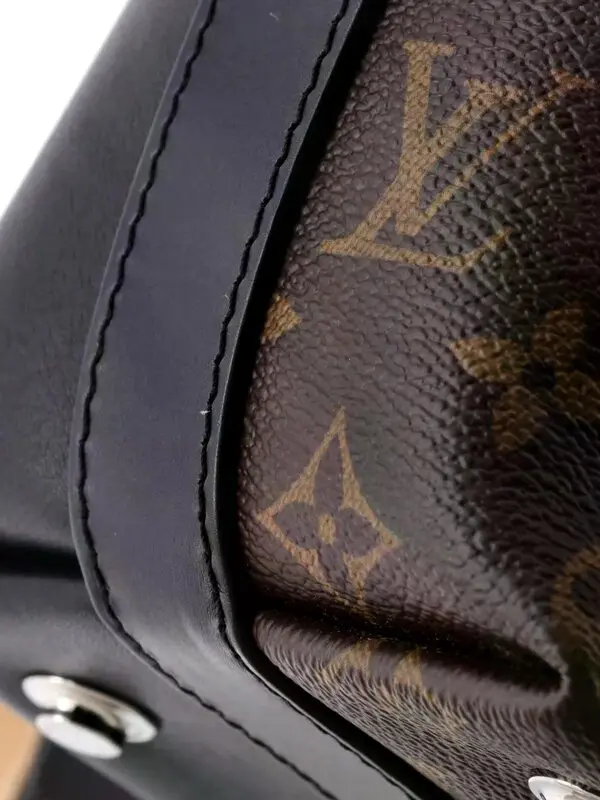 LOUIS VUITTON City Cruiser Handbag Monogram Canvas And Leather Pm Satchel - Black