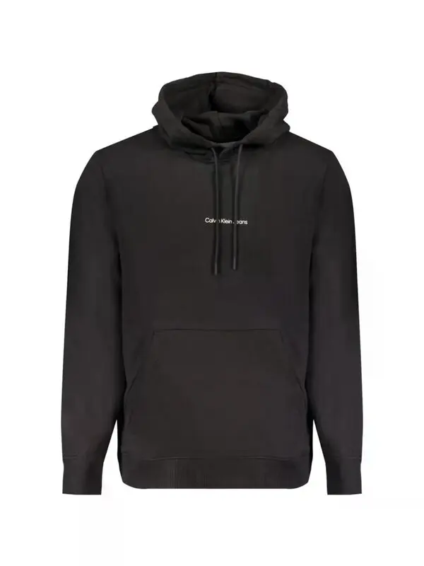 Calvin Klein Logo And Graphic-print Hoodie