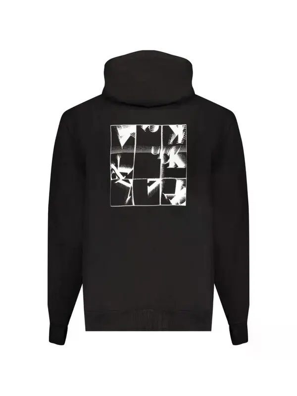 Calvin Klein Logo And Graphic-print Hoodie