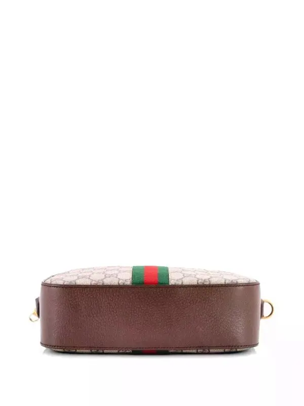 Gucci Ophidia Convertible Camera Shoulder Bag - Brown
